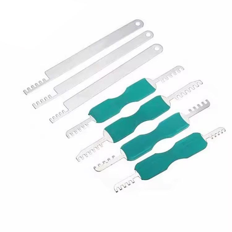 comb lock pick set 7pcs lab Stainless Steel Lock Tool for home lock Picks